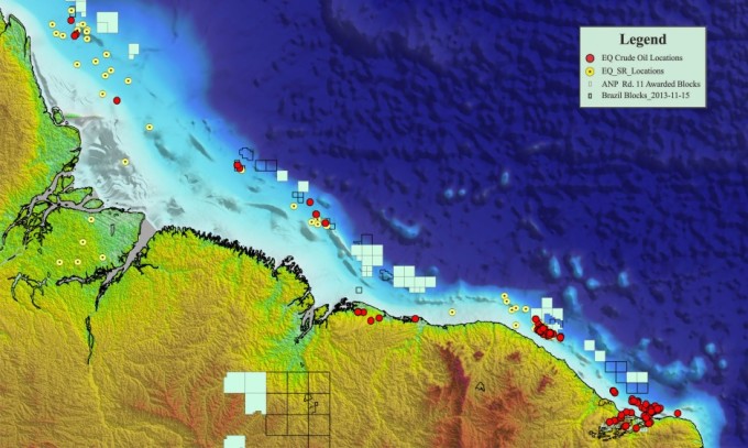 Equatorial Map 1 - Geochemical Solutions International